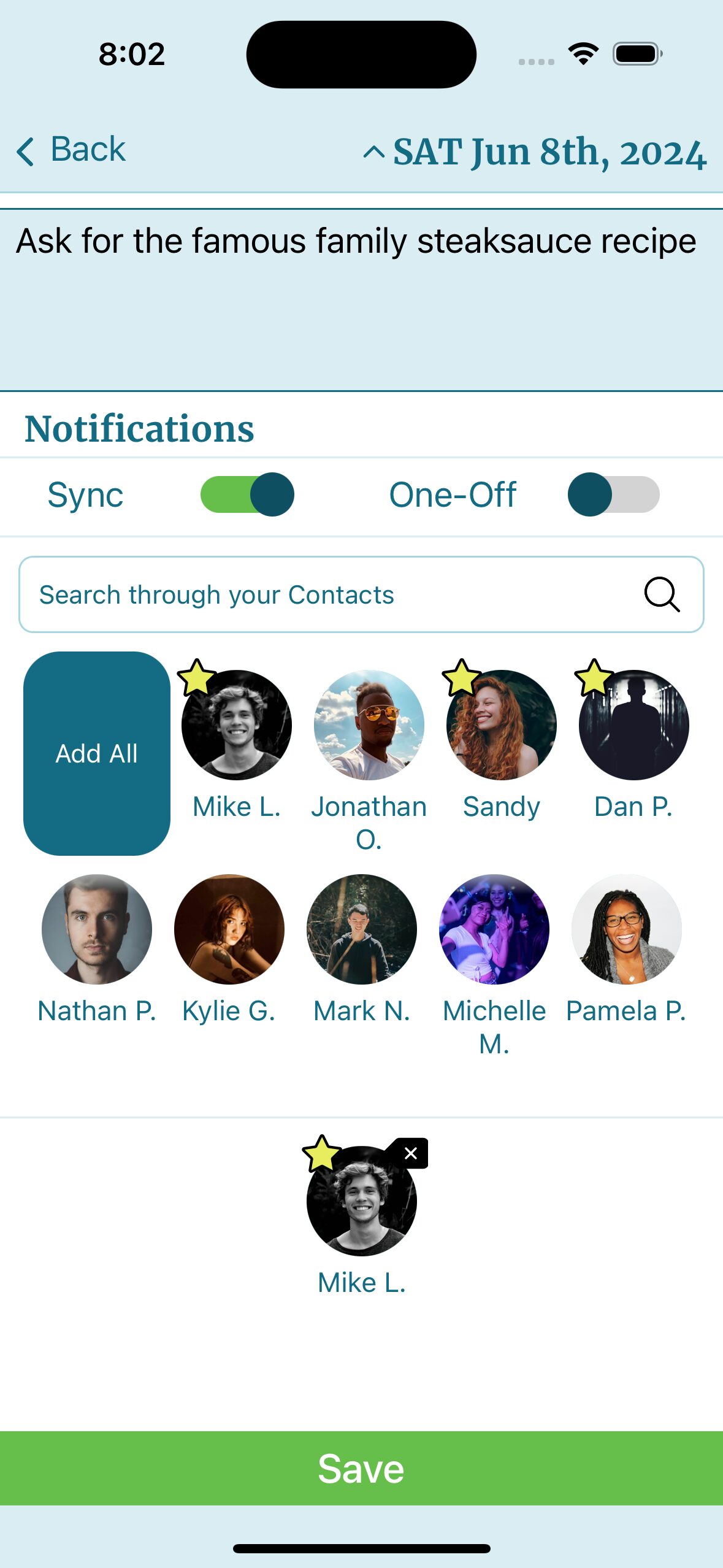 Memlane's Ready To Sync